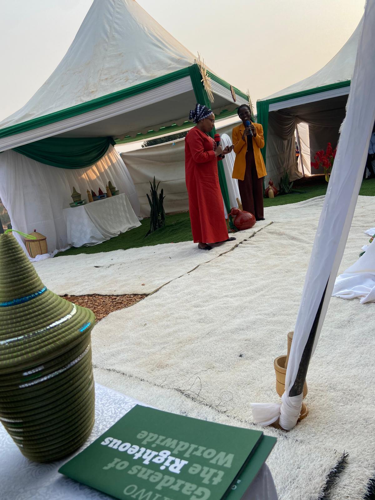 Inauguration ceremony of the Garden of the Righteous of Kamonyi, the ...