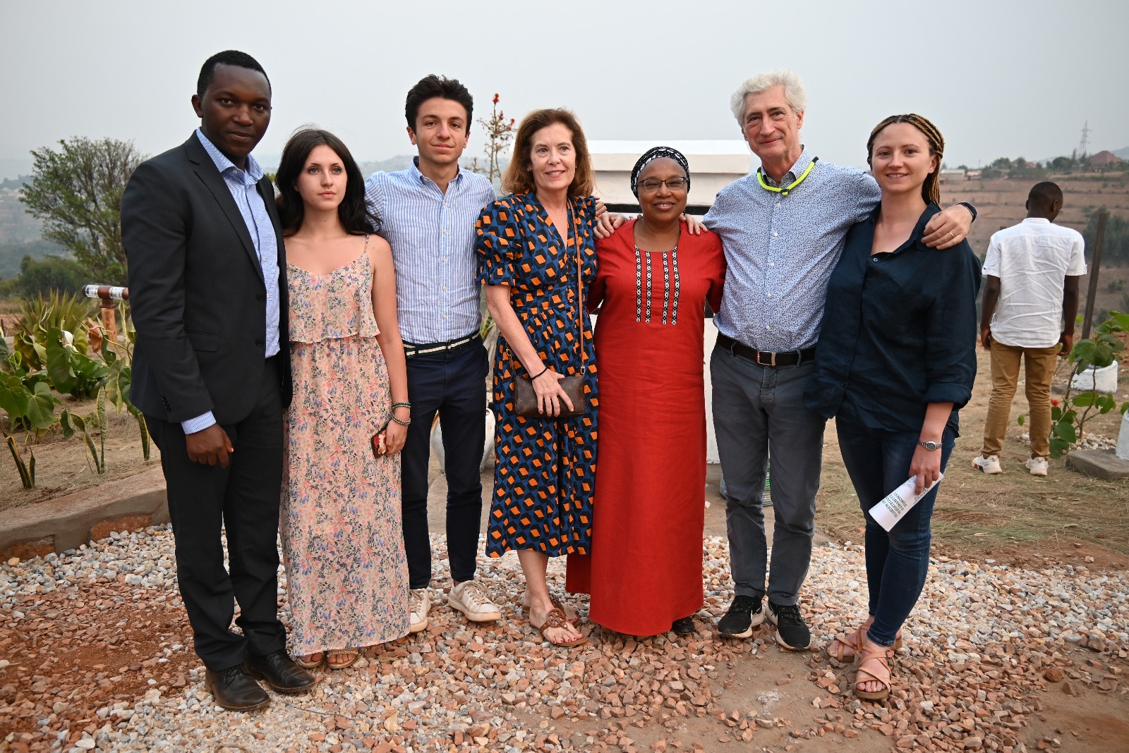 Inauguration ceremony of the Garden of the Righteous of Kamonyi, the ...